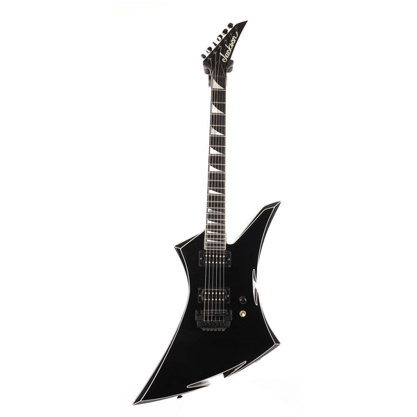 1983 Jackson "Heaven" Kelly Black with White Pinstripes | The Music Zoo