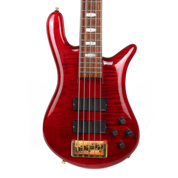 Spector Euro 5 LX 5-String Bass Trans Red 2002 | The Music Zoo