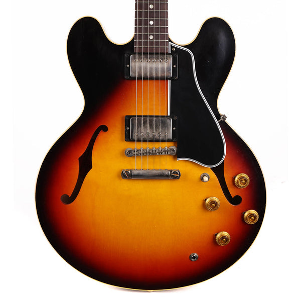 Gibson Custom Shop 1958 ES-335 Murphy Lab Light Aged Tri-Burst Limited ...