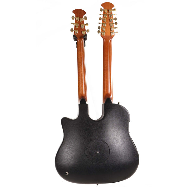 Ovation CSE225 Celebrity Double Neck Acoustic-Electric Transparent Blu ...