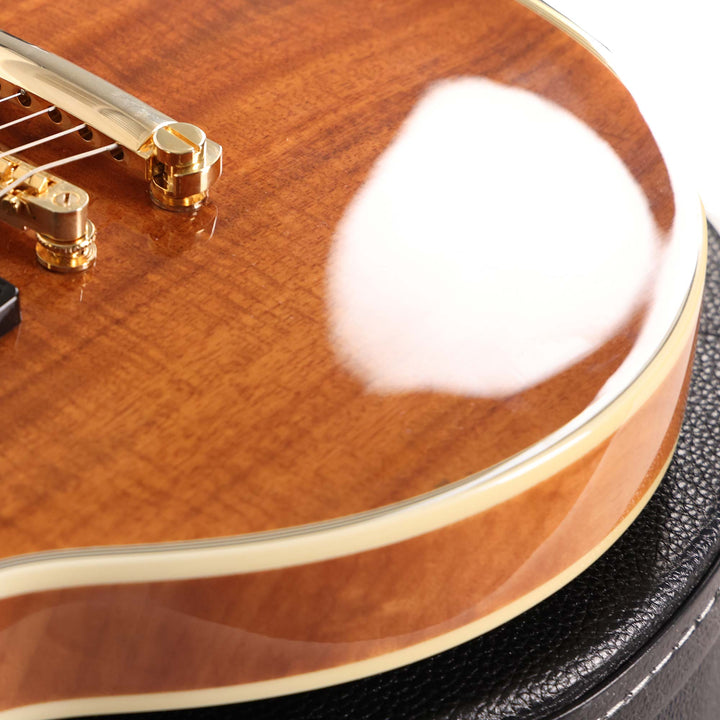 Epiphone Les Paul Custom Koa Top Natural 2021 | The Music Zoo