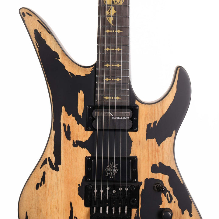 Schecter Synyster Gates Custom-S Distressed Satin Black 2024 | The ...