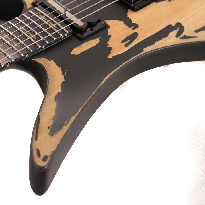 Schecter Synyster Gates Custom-S Distressed Satin Black 2024 | The ...