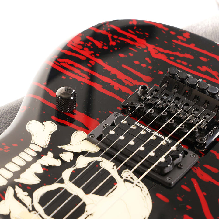 Charvel Warren Demartini Signature Blood and Skull 2007 | The Music Zoo