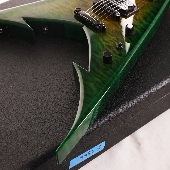 Bernie Rico Jr. Vixen Deluxe Gator Burst 2010 | The Music Zoo