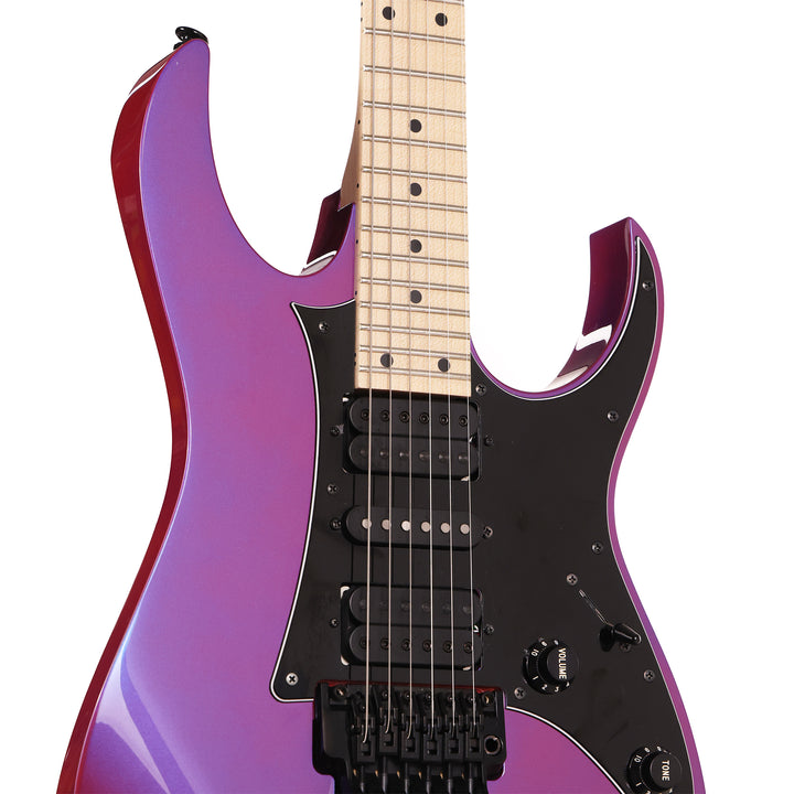 Ibanez Genesis Collection RG550 Guitar Purple Neon 2021 | The Music Zoo