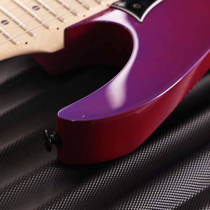 Ibanez Genesis Collection RG550 Guitar Purple Neon 2021 | The Music Zoo