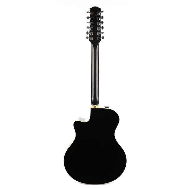 Yamaha APX700II−12 Acoustic-Electric Black | The Music Zoo