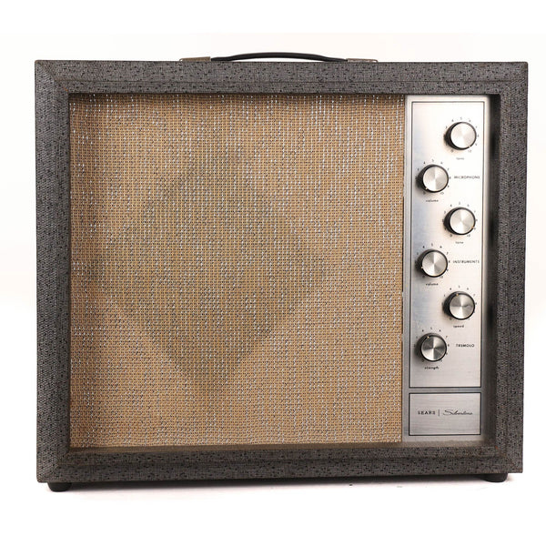 1963 Silvertone 1482 Guitar Combo Amplifier | The Music Zoo