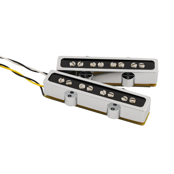Fender Cobalt Chrome Jazz Bass Pickup Set | The Music Zoo