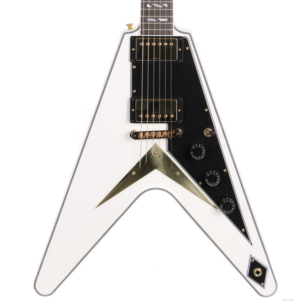 Gibson Custom Shop Flying V Custom Made 2 Measure Alpine White | The ...