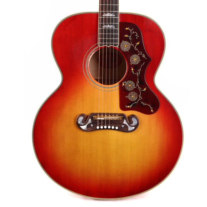 Gibson Jimmy Page 1964 SJ-200 Acoustic Cherry Tea | The Music Zoo