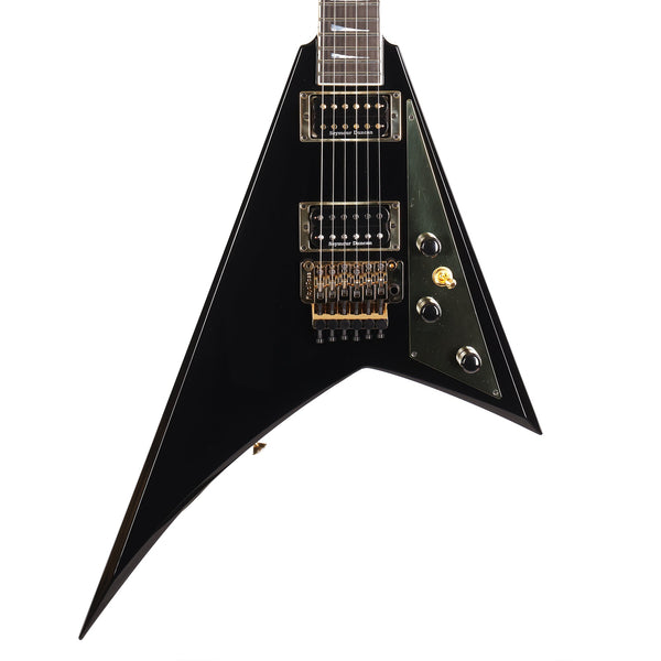 Jackson Custom Shop Rhoads RR-VS Black and Gold Hardware | The Music Zoo