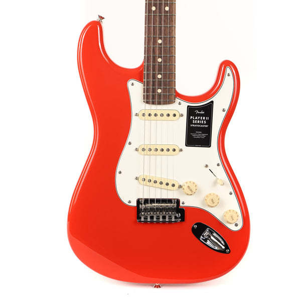 Fender Player II Stratocaster Coral Red | The Music Zoo