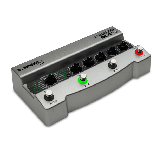 Line 6 DL4 MKII Delay Looper 25th Anniversary Special Edition Silver E ...