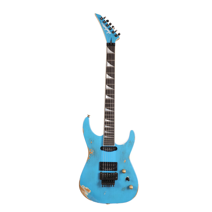 Jackson Custom Shop SL2H-V Nitro Aged Robins Egg Blue | The Music Zoo