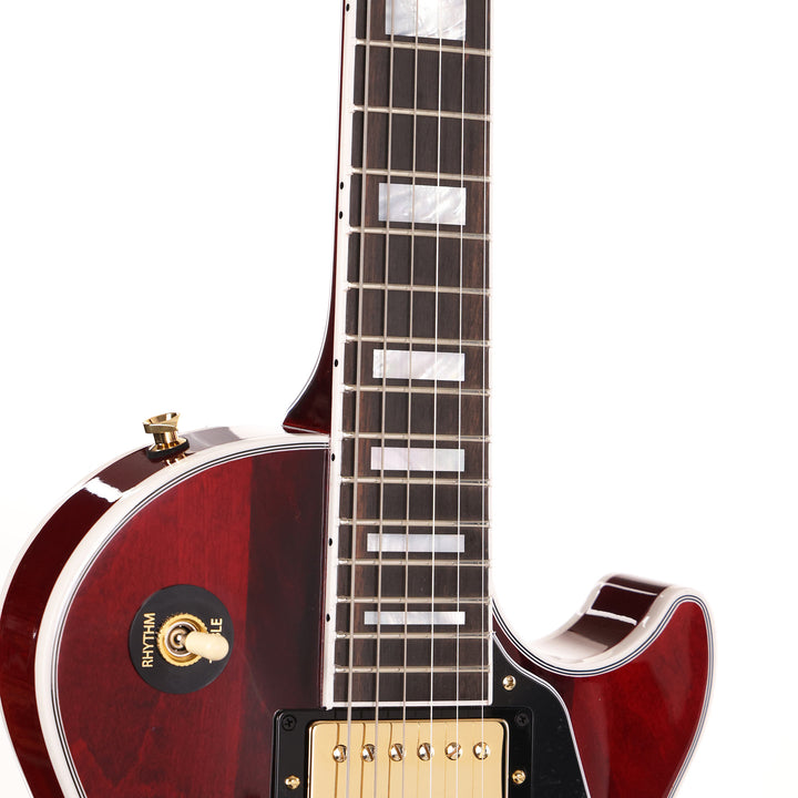 Gibson Les Paul Custom '70s Wine Red | The Music Zoo