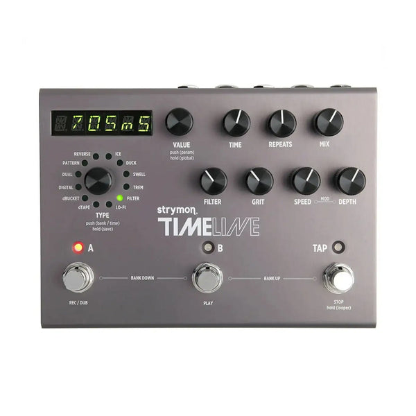 Strymon TimeLine Multi-Delay Effect Pedal | The Music Zoo