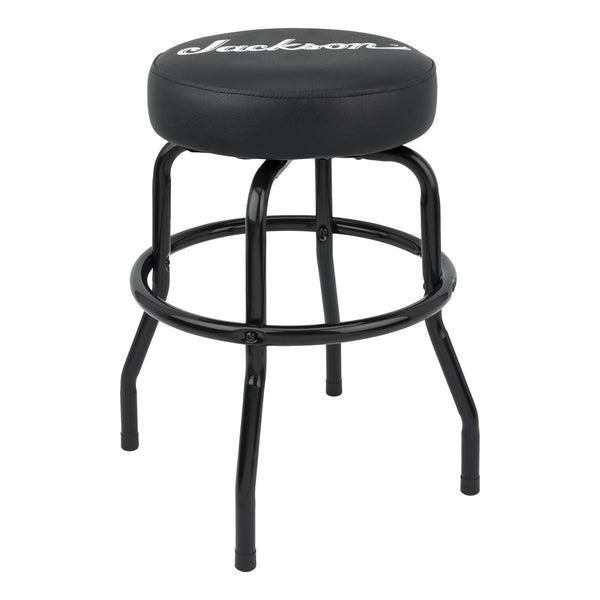 Jackson 24 Inch Logo Barstool Black | The Music Zoo