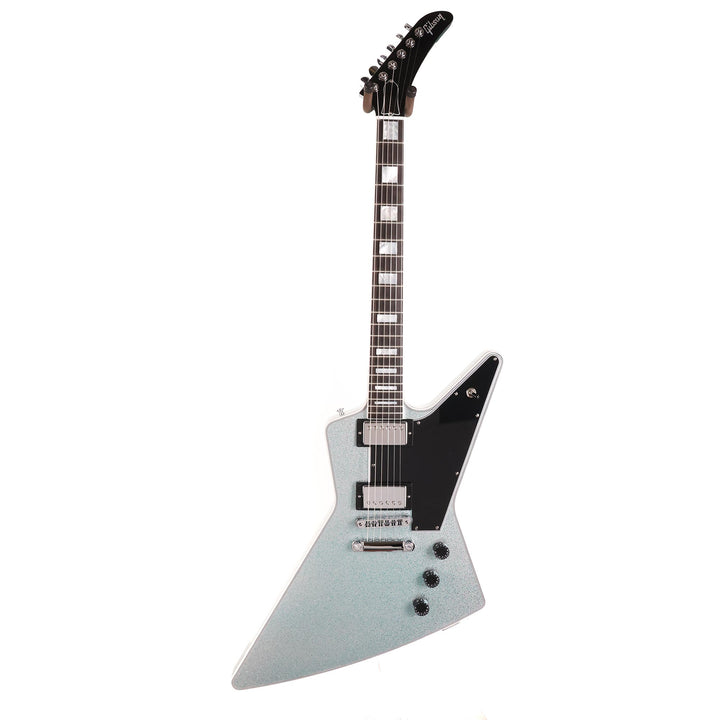 Gibson Custom Shop Explorer Custom Made 2 Measure Glacier Blue Sparkle ...