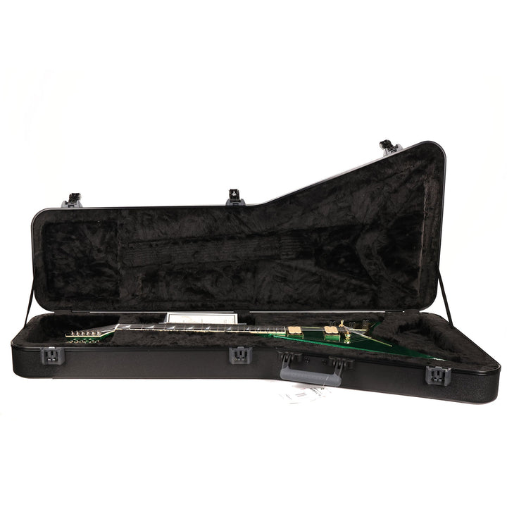 Jackson Custom Shop Rhoads RR-VS Fixed Bridge Green Sparkle | The Music Zoo