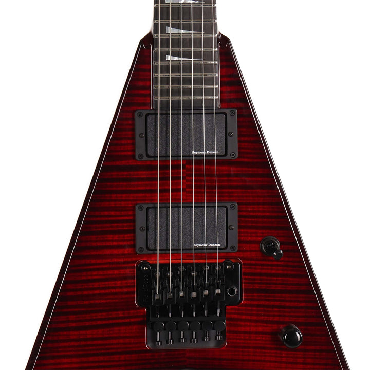 Jackson USA Signature Corey Beaulieu King V KV6 Transparent Red Burst ...