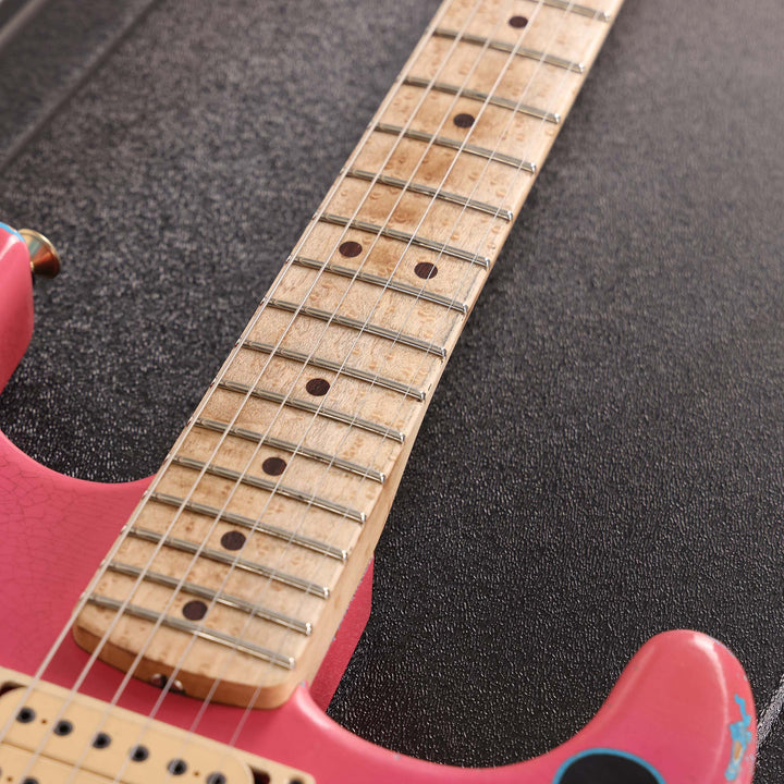 Charvel Custom Shop Graphic Nitro Relic San Dimas Masterbuilt Black an ...