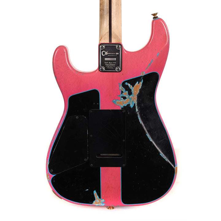 Charvel Custom Shop Graphic Nitro Relic San Dimas Masterbuilt Black an ...