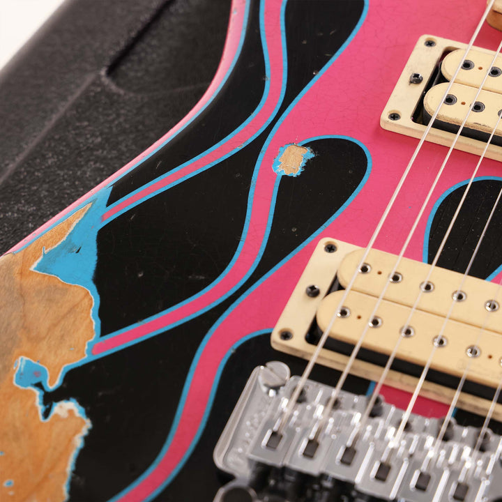 Charvel Custom Shop Graphic Nitro Relic San Dimas Masterbuilt Black an ...