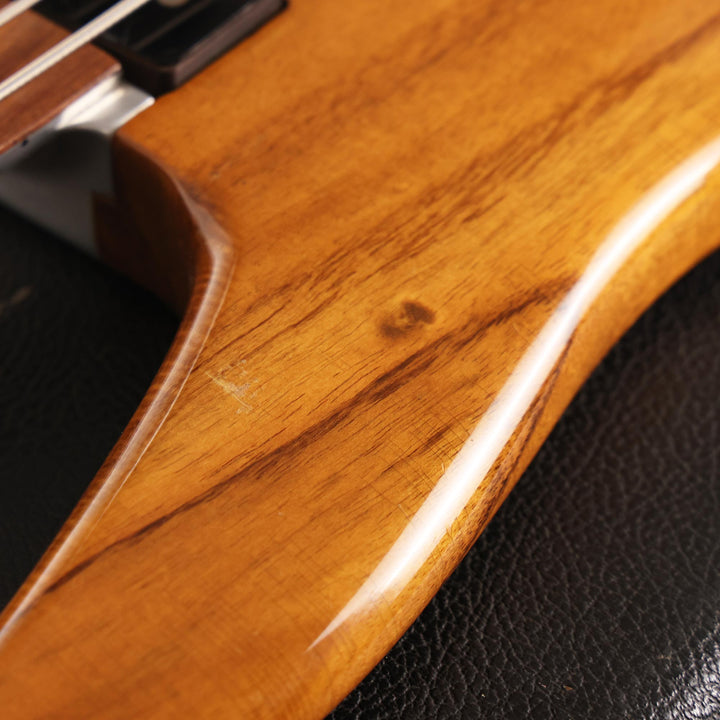 1976 Travis Bean TB2000 Fretless Bass Koa Natural | The Music Zoo