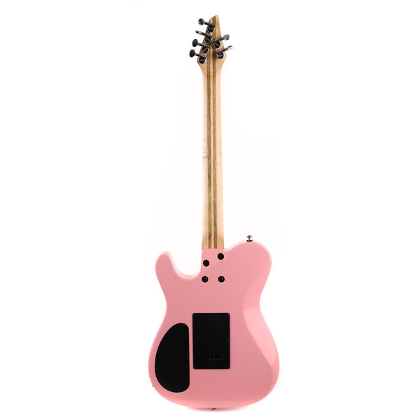 Kiesel Solo Pink with Birdseye Maple Fretboard Used | The Music Zoo
