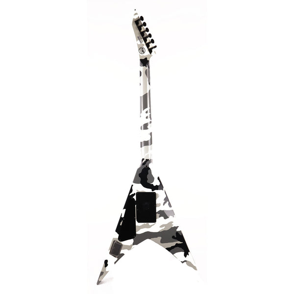 ESP Custom Shop V Winter Camoflauge 2007 | The Music Zoo