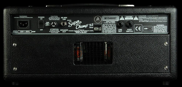 Fender Super-Champ X2 HD 15W Tube Guitar Amplifier Head | The Music Zoo