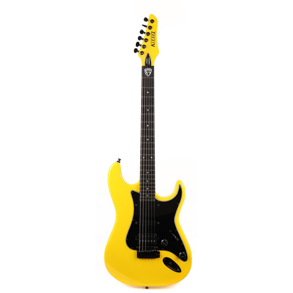 Kiesel Frank Gambale FG2 Signature Series Pearl Yellow Used | The Music Zoo