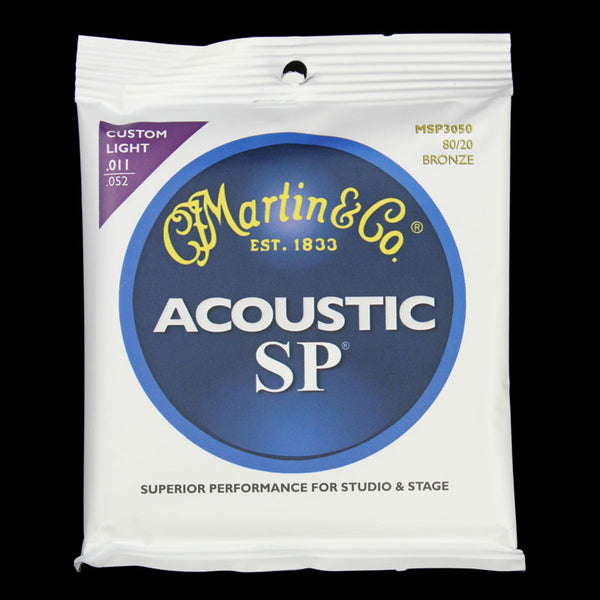 Martin SP 80/20 Bronze Acoustic Strings (Custom Light 11-52) | The ...