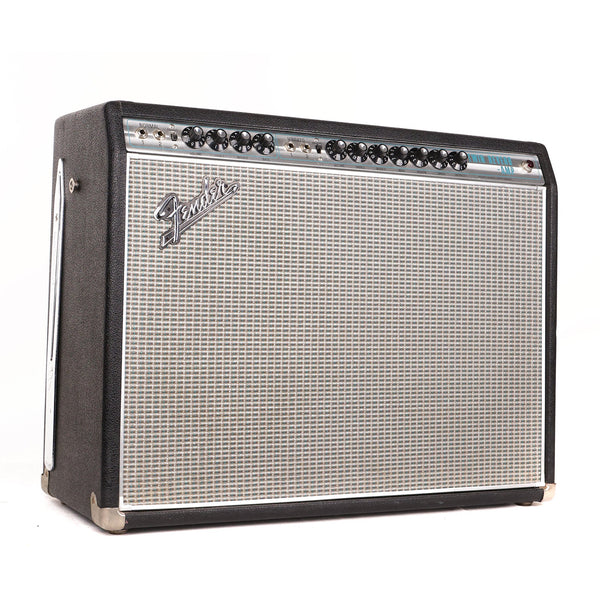 1969 Fender Twin Reverb Silverface 2x12 Combo Amplifier | The Music Zoo