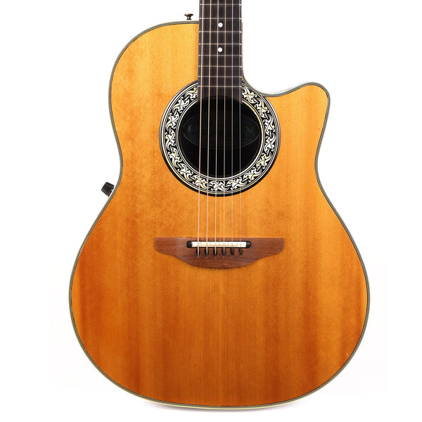1982 Ovation 1661 Balladeer Cutaway Acoustic-Electric | The Music Zoo