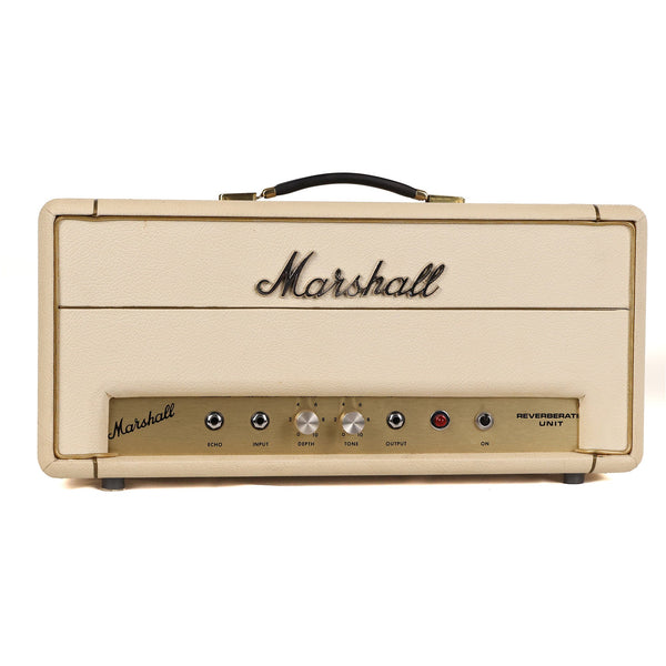 1960s Marshall Model 2020 Reverb Unit White Tolex | The Music Zoo