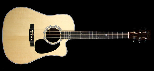 Used Martin DC-28E Dreadnought Acoustic Guitar Natural | The Music Zoo