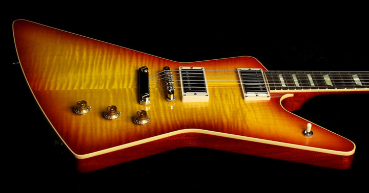 Used 2013 Gibson Custom Shop 1958 Explorer Flame Top Reissue Electric ...