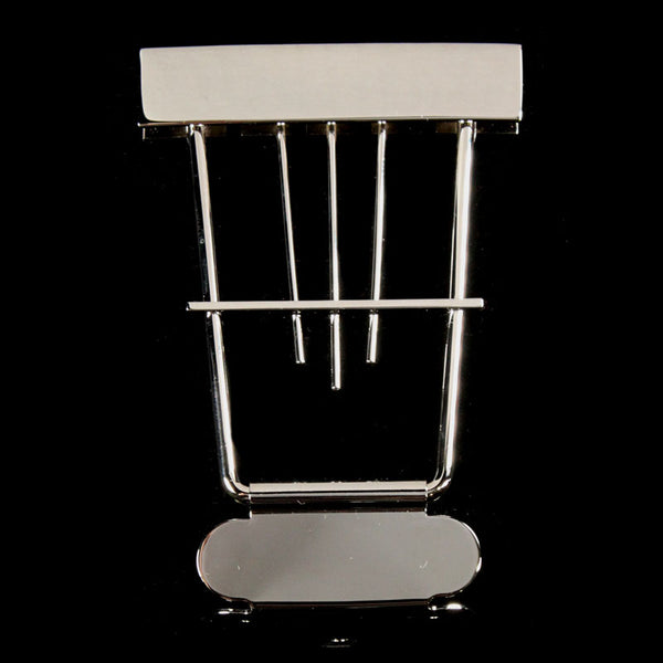 Hofner H62/30-S Violin Bass Tailpiece Nickel | The Music Zoo