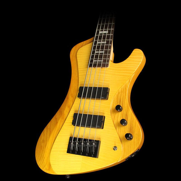 Used ESP LTD Stream-1005 5-String Electric Bass Guitar Honey Natural ...
