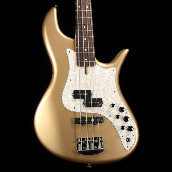 F Bass VF Series P/J Bass Gloss Gold | The Music Zoo