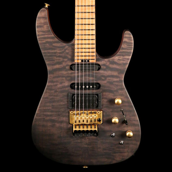 Jackson USA PC1 Matte Phil Collen Trans Black | The Music Zoo