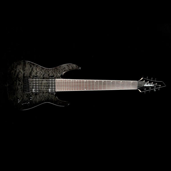Jackson JS Series Dinky JS32-8Q 8-String Transparent Black | The Music Zoo