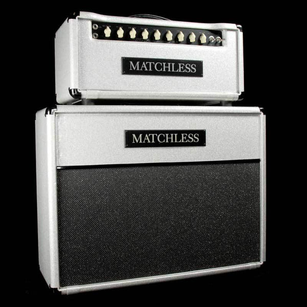 Matchless Independence 35 Head & 2x12 Cabinet Silver Sparkle | The ...
