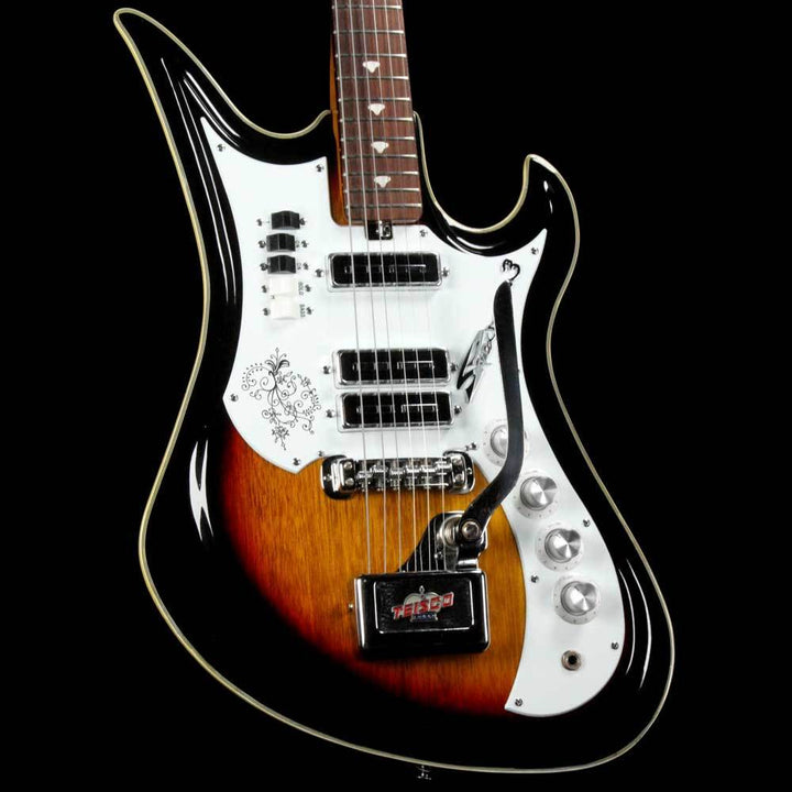 Teisco Spectrum 3 Sunburst 1960s | The Music Zoo