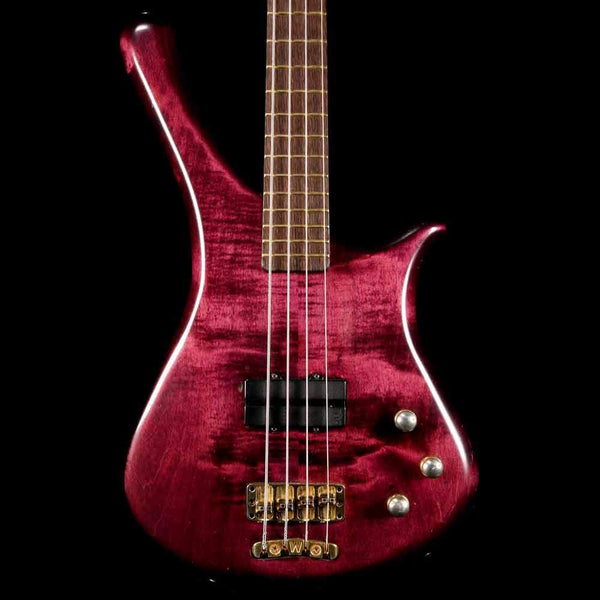Warwick Fortress Masterman Transparent Violet | The Music Zoo