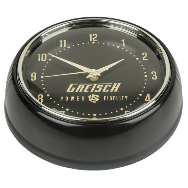 Gretsch Power & Fidelity Retro Wall Clock | The Music Zoo