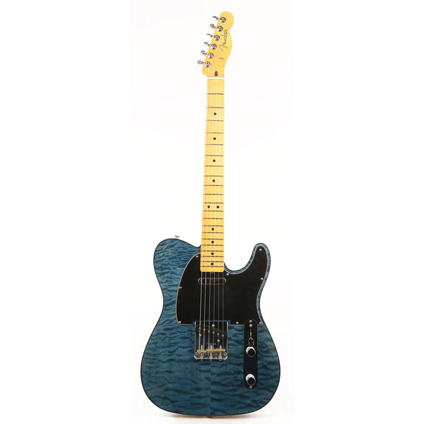 Fender Rarities Quilt Maple Top Telecaster Blue Cloud | The Music Zoo